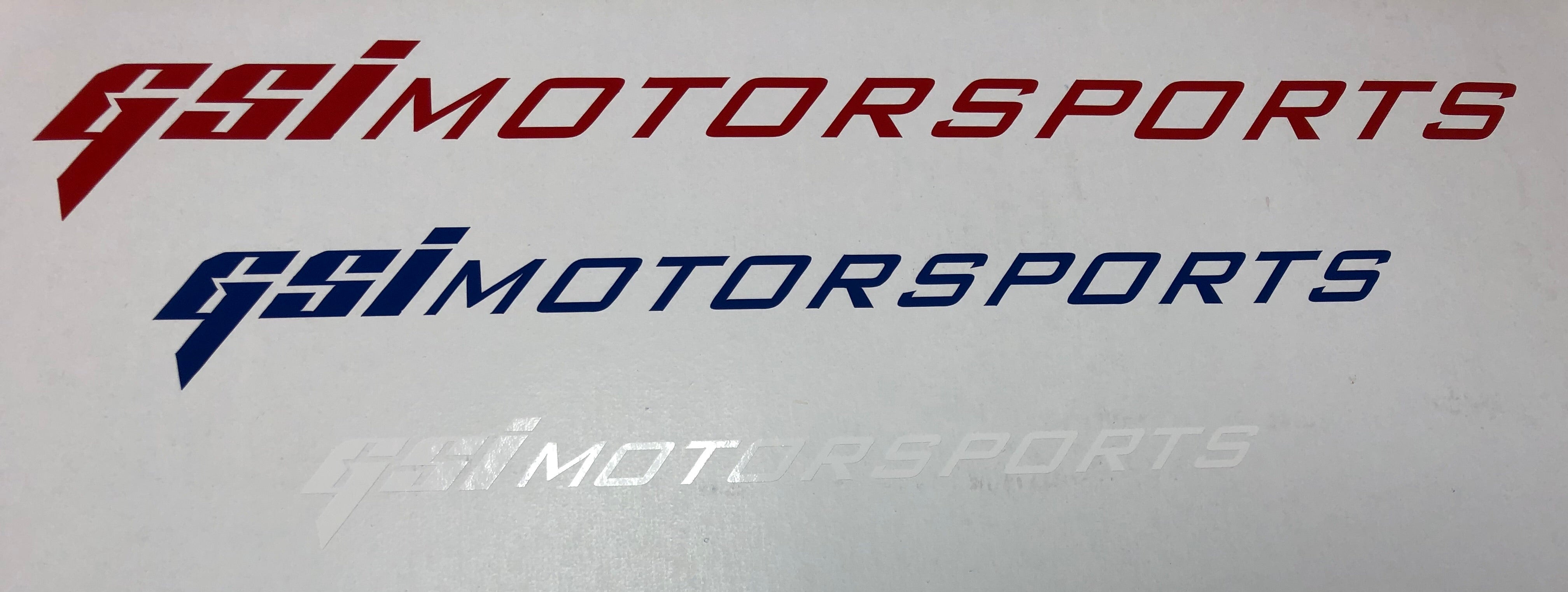 GSI Motorsports Decal – GSI Auto Group